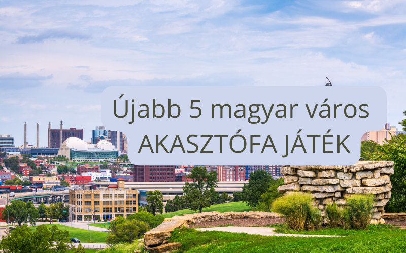 Újabb 5 magyar város AKASZTÓFA JÁTÉK - Kvízprofesszor